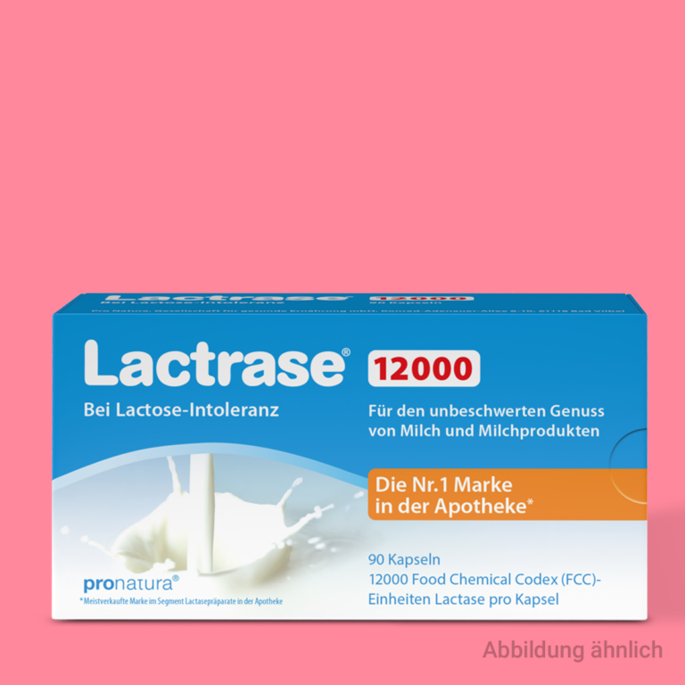 Tabletten bei Laktoseintoleranz von Ihrer Nr. 1 Laktasemarke