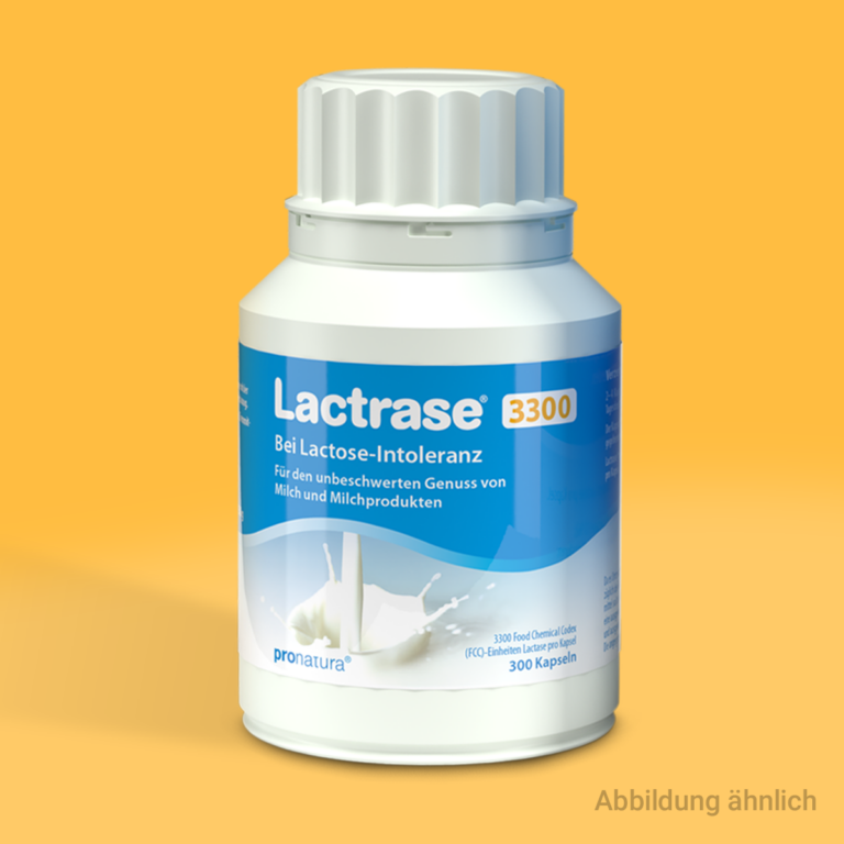 Lactrase® 6000 - Laktase Tabletten & Kapseln