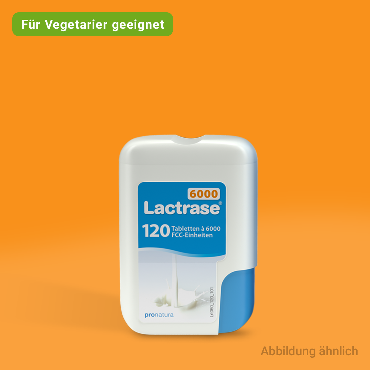 Lactrase® 6000 - Laktase Tabletten & Kapseln